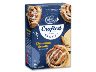 Apple and Walnut Scrolls with Salted Caramel Icing | White Wings