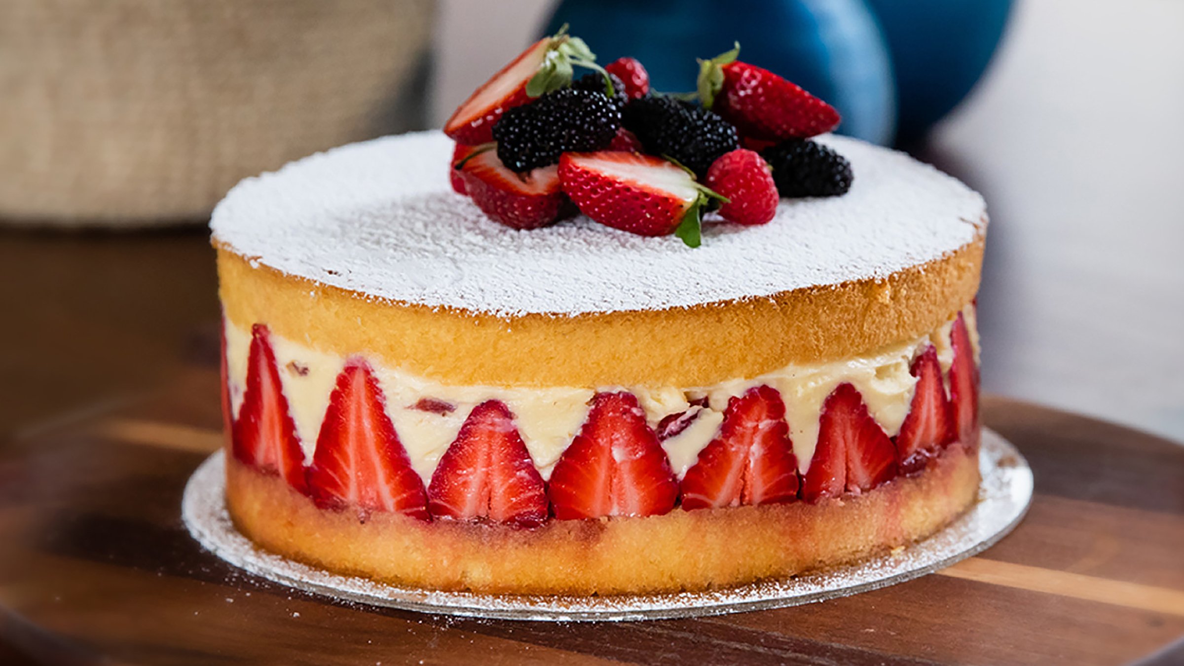 Fraisier Cake by Matt Moran | White Wings