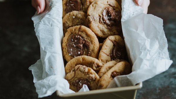 Nutella Sea Salt Brown Butter Chocolate Chip Cookies | White Wings