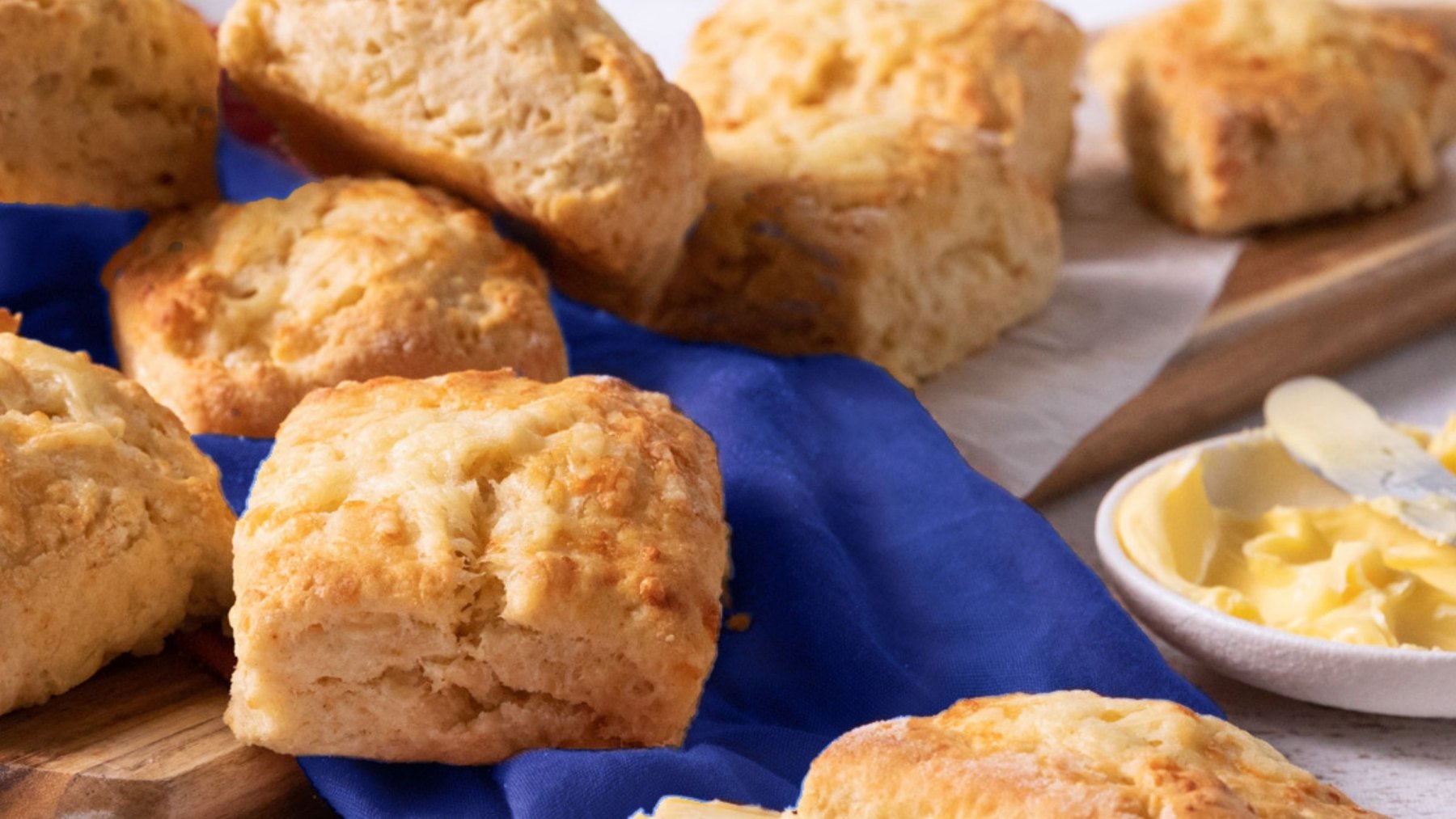 Homemade Cheese Scones | White Wings